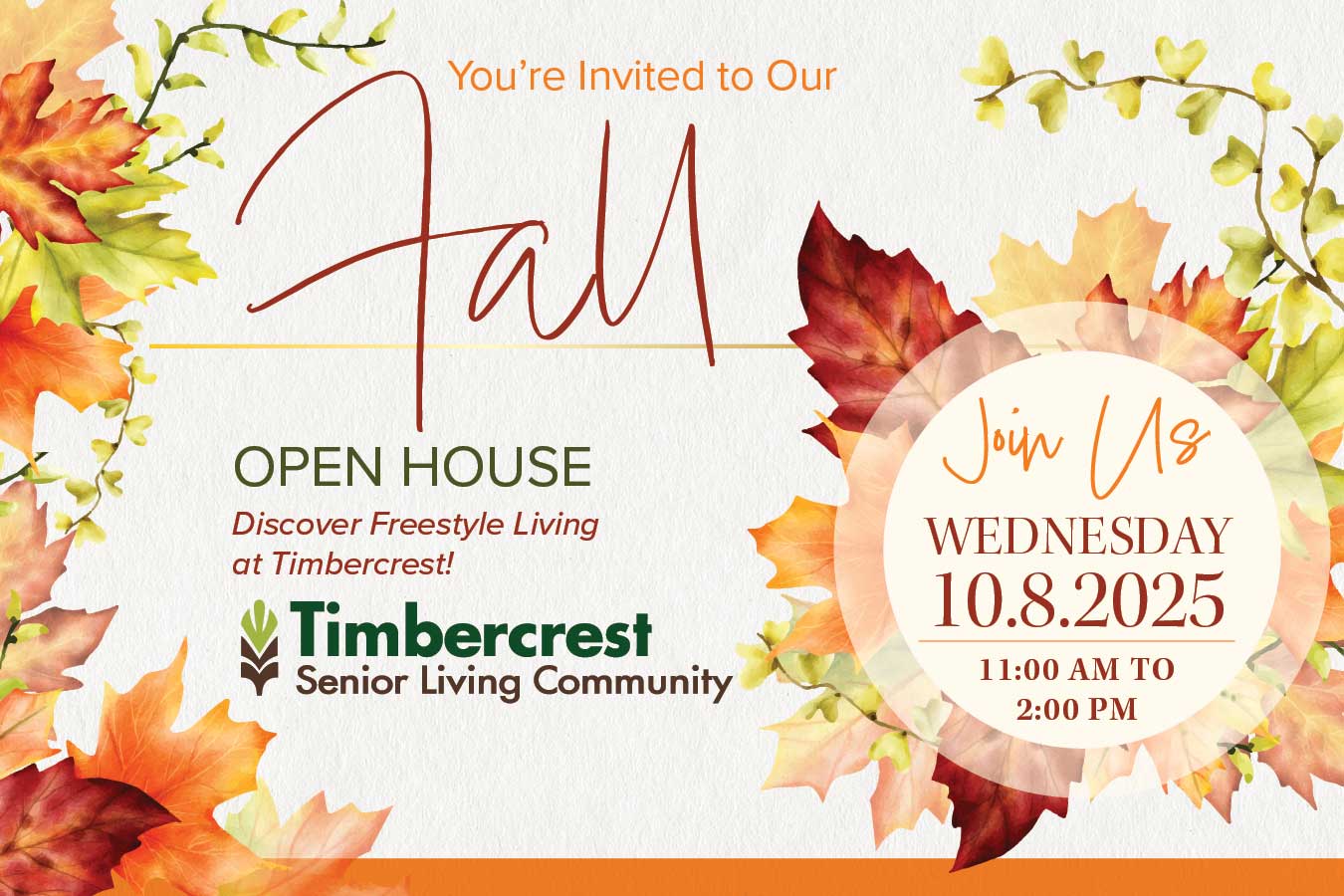 Timbercrest Events - Timbercrest